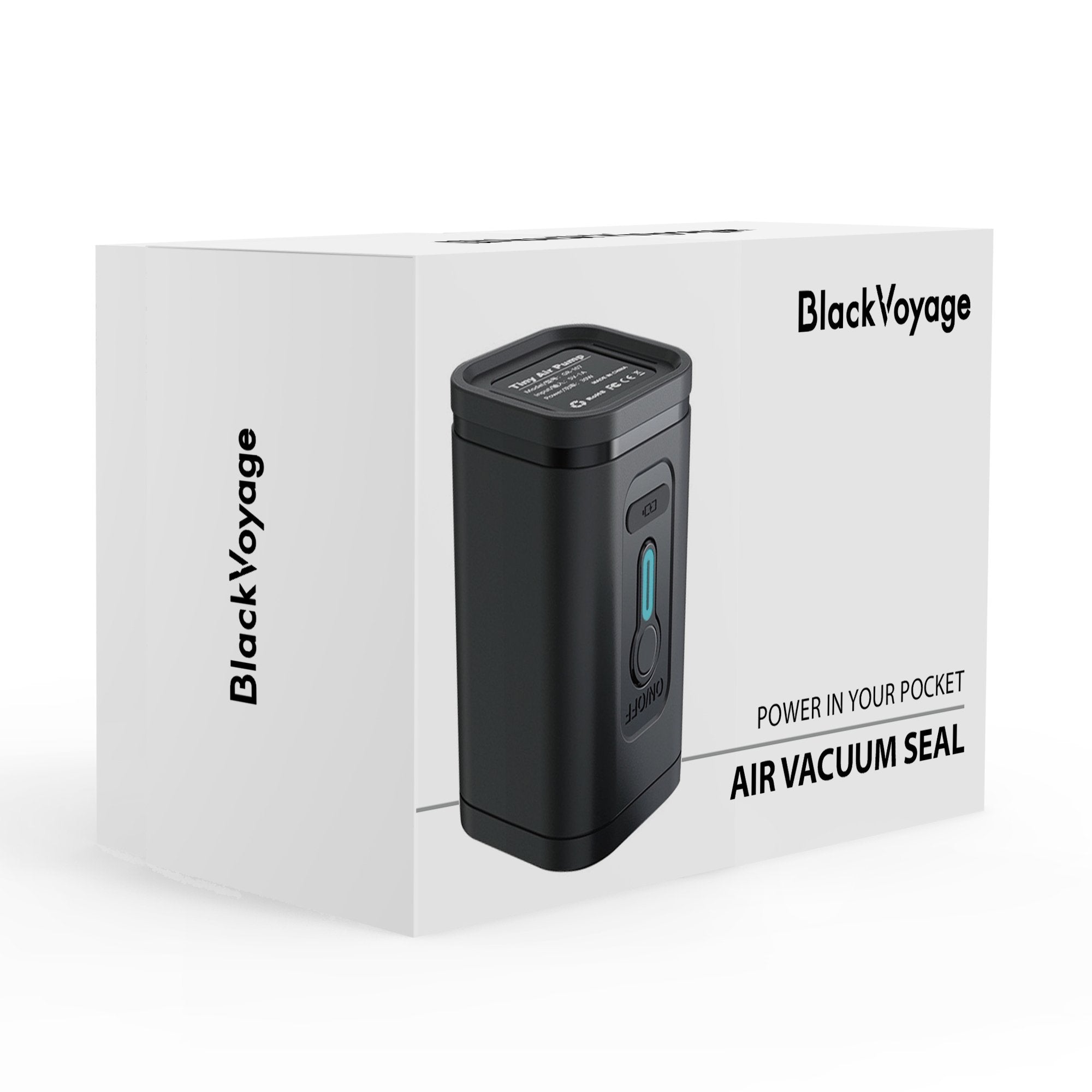 Vortex Wireless Vacuum Air Pump – Black Voyage