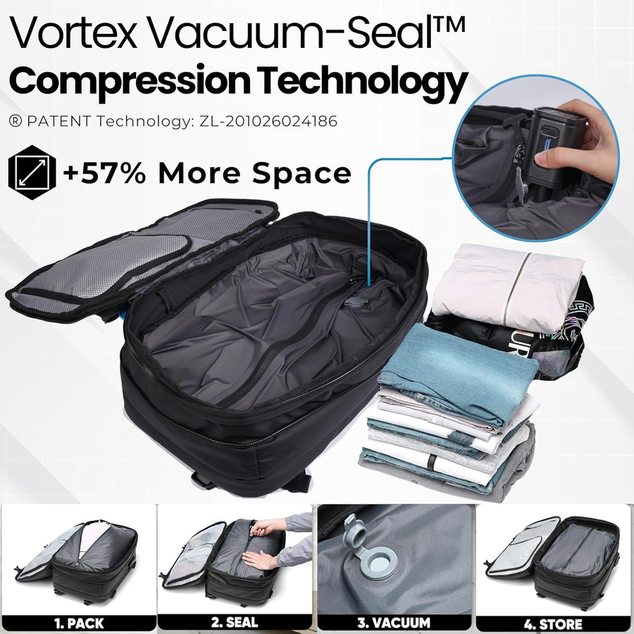 Vortex Vacuum Air Pump – Black Voyage