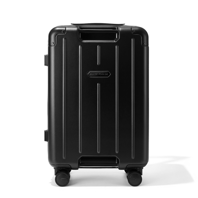 AirCabin PRO 20" – 80L Vacuum-Seal Carry-On Suitcase – Black Voyage