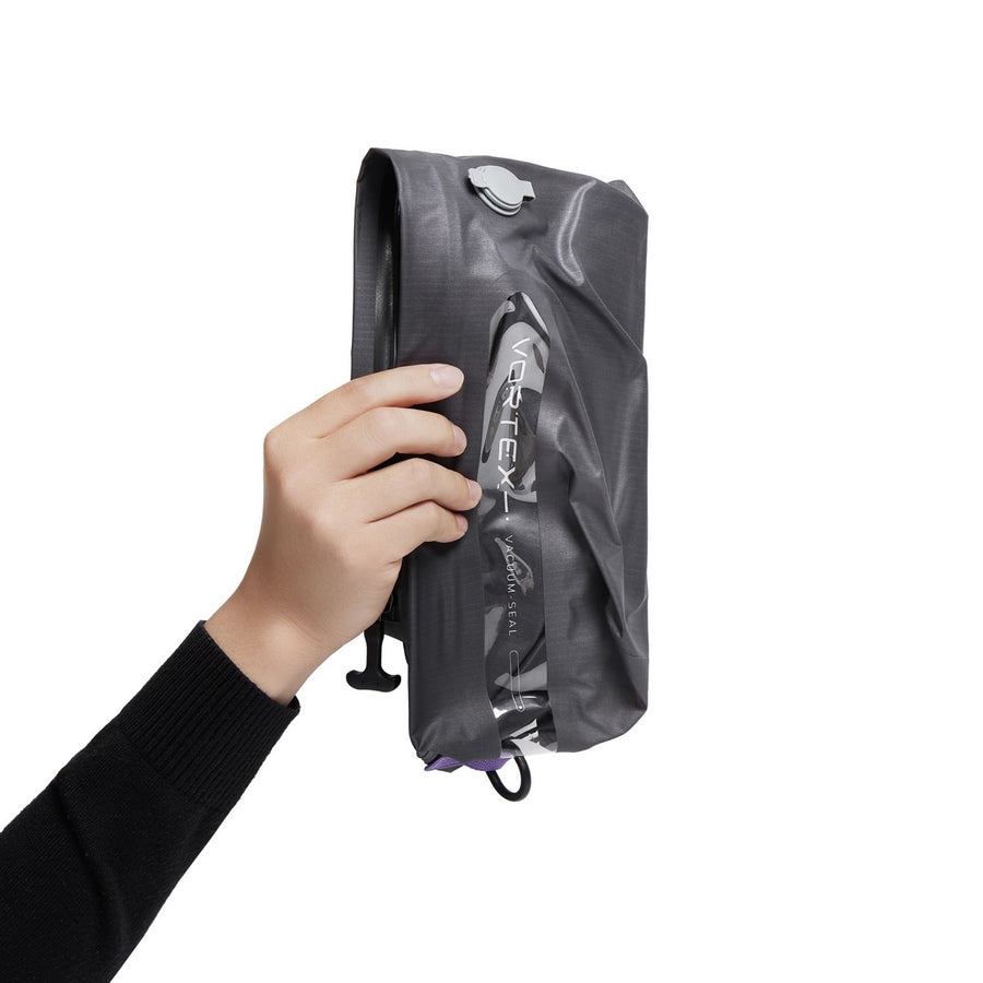 Vortex Seal Compression Travel Bag (1-Pack) – Black Voyage